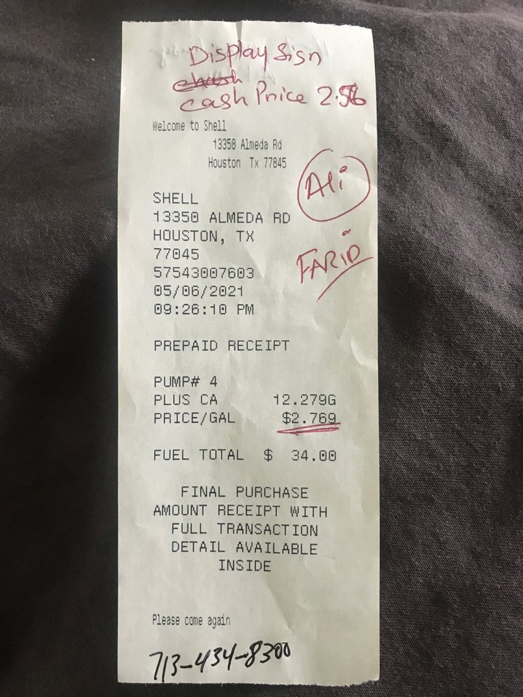 SHELL GAS STATION - Updated July 2025 - 13350 Almeda Rd, Houston, Texas ...