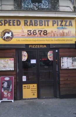 SPEED RABBIT PIZZA - 167 avenue de Versailles, Paris, France - Pizza ...
