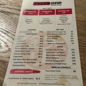 TEKKA BAR: HANDROLL & SAKE - 1013 Photos & 474 Reviews - Level 2 ...