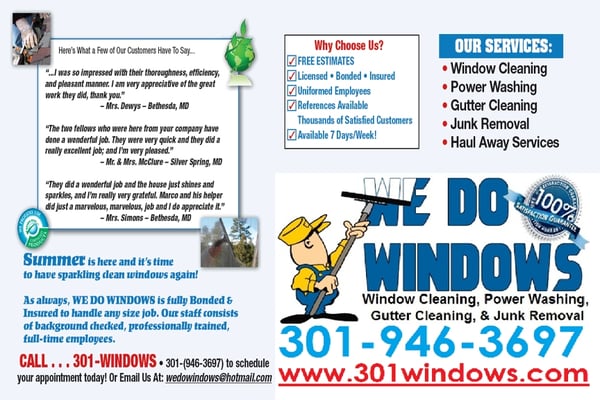 WE DO WINDOWS - Updated August 2025 - 31 Photos & 57 Reviews - 11140 ...