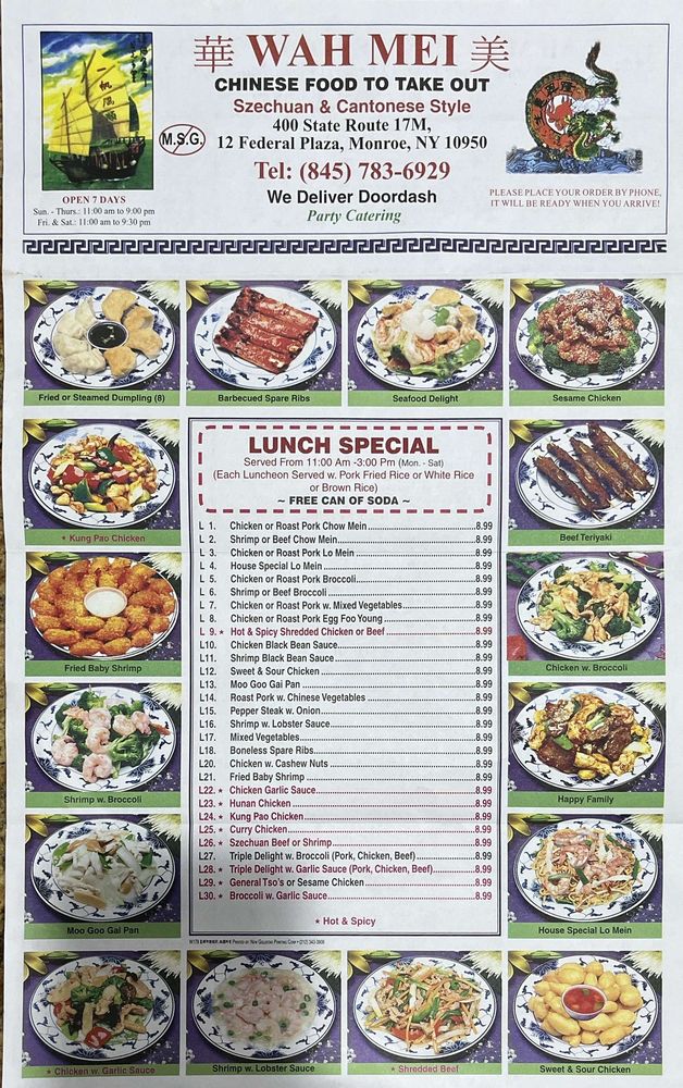 WAH MEI CHINESE RESTAURANT - Updated October 2025 - 17 Photos & 23 ...