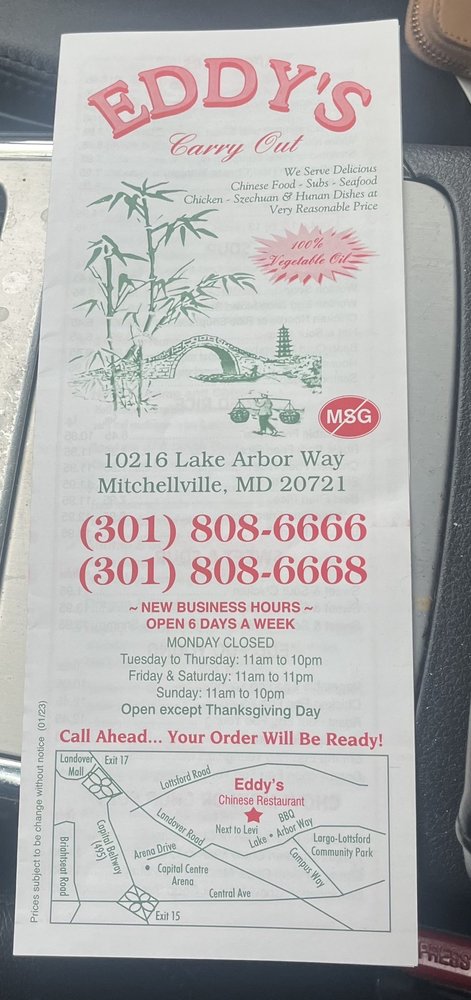 EDDY”S CHINESE FOOD - Updated July 2024 - 10 Photos & 12 Reviews ...