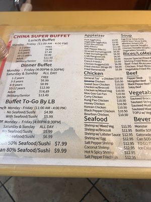 CHINA SUPER BUFFET - Updated October 2025 - 63 Photos & 56 Reviews ...