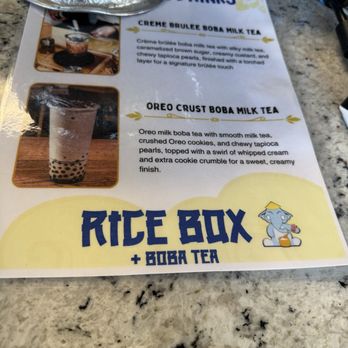 RICE BOX & BOBA - Updated December 2025 - 90 Photos & 36 Reviews - 2241 ...