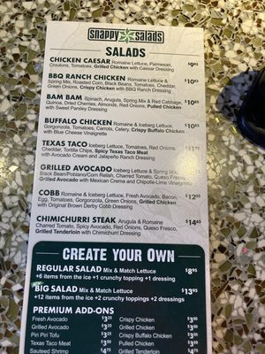 SNAPPY SALADS - Updated October 2025 - 174 Photos & 235 Reviews - 6550 ...