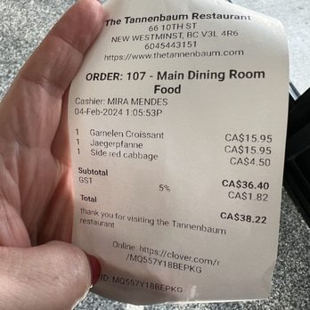 THE TANNENBAUM RESTAURANT - Updated January 2026 - 42 Photos & 23 ...