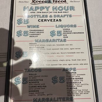ROCCO’S TACOS & TEQUILA BAR - Updated November 2024 - 1391 Photos ...