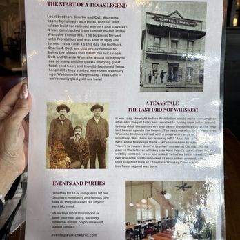 WUNSCHE BROS CAFE & SALOON - Updated August 2024 - 230 Photos & 207 ...