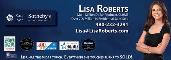 LISA ROBERTS - RUSS LYON SOTHEBY’S INTERNATIONAL REALTY - Updated ...