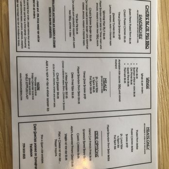 CHUB’S BLUE PIG BBQ - Updated October 2025 - 99 Photos & 148 Reviews ...