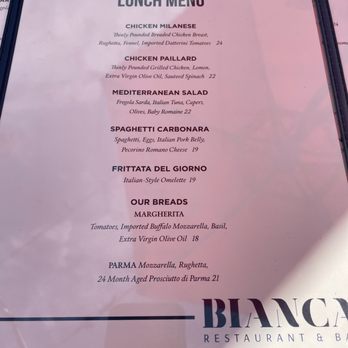 BIANCA RESTAURANT AND BAR - Updated October 2025 - 65 Photos & 52 ...