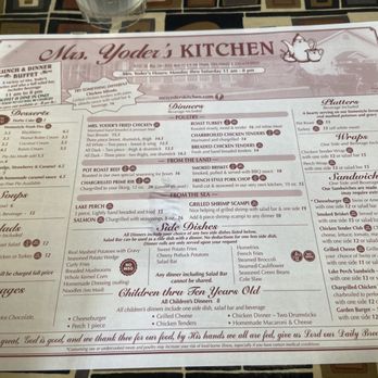 MRS. YODER’S KITCHEN - Updated September 2024 - 189 Photos & 308 ...