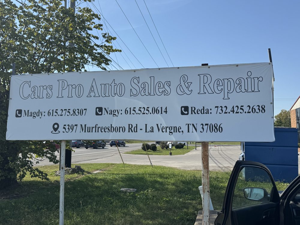 CARS PRO AUTO SALES & REPAIR - Updated August 2025 - Request a Quote ...