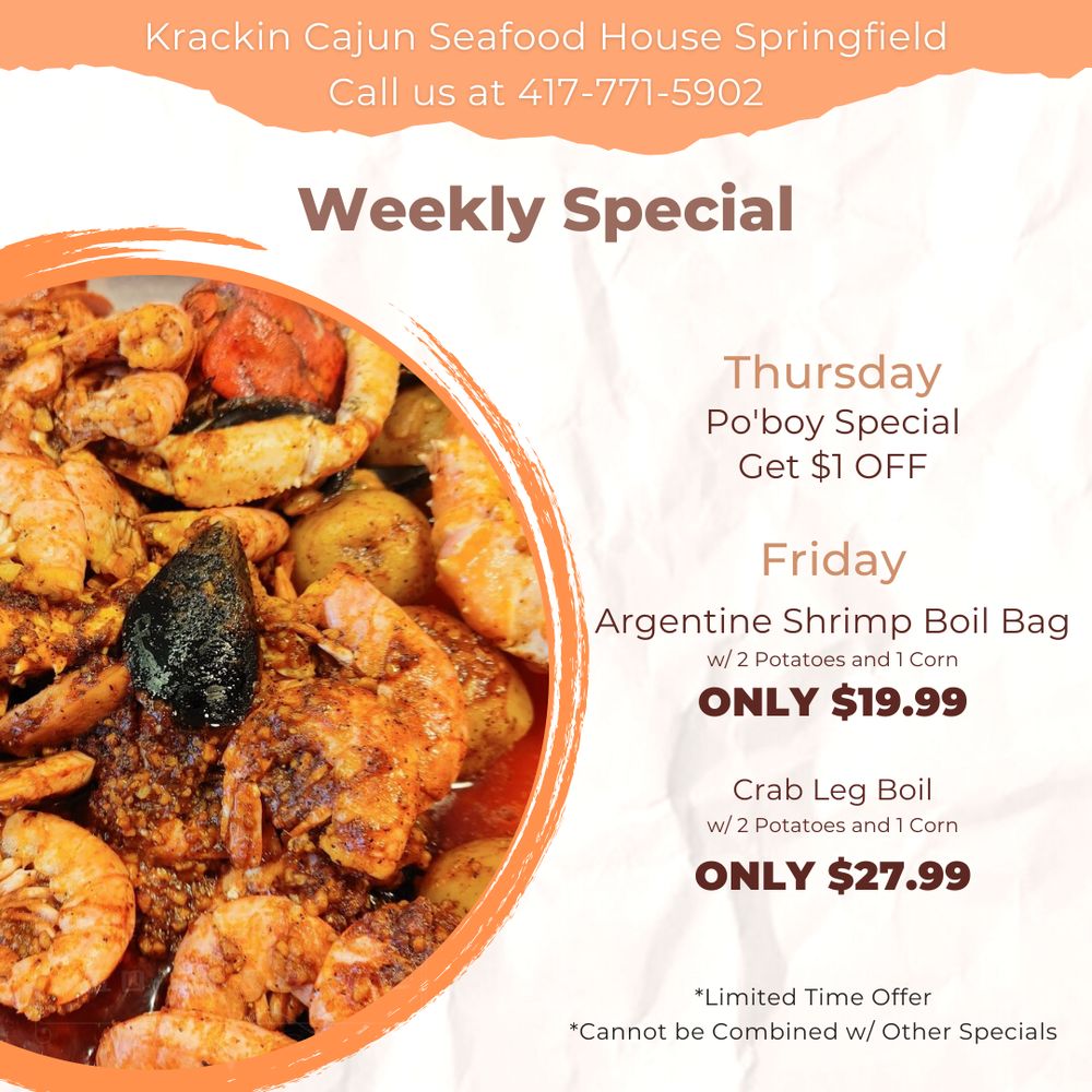 KRACKIN CAJUN SEAFOOD HOUSE - Updated December 2025 - 64 Photos & 39 ...