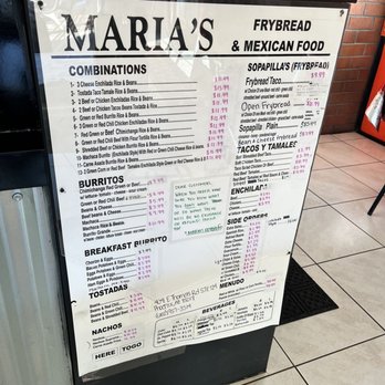 MARIA’S FRYBREAD & MEXICAN FOOD - Updated May 2024 - 621 Photos & 801 ...