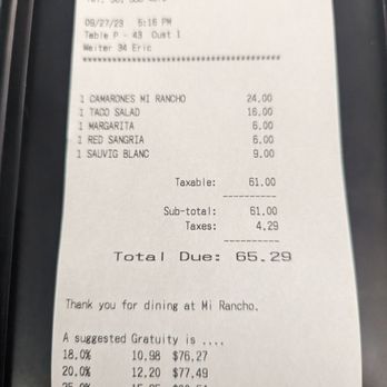 MI RANCHO - Updated May 2025 - 335 Photos & 577 Reviews - 8701 Ramsey ...