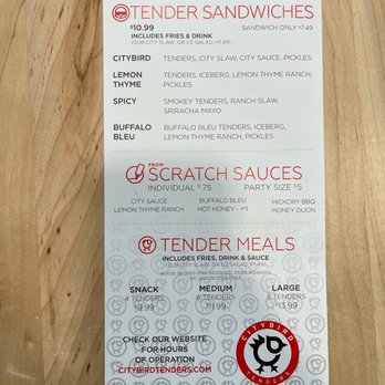 CITYBIRD TENDERS FISHERS - Updated May 2024 - 139 Photos & 65 Reviews ...