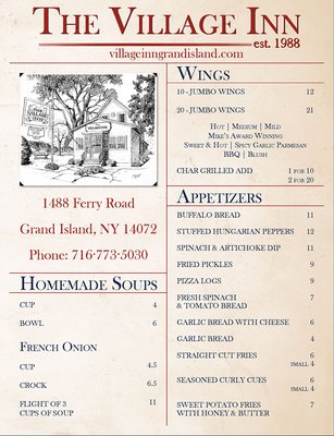 THE VILLAGE INN - Diner in Grand Island, New York at 1488 Ferry Rd - 65 ...