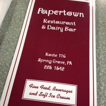 PAPERTOWN DAIRY BAR & RESTAURANT - Updated January 2026 - 10 Photos ...