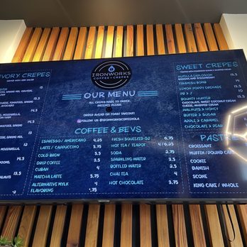 IRONWORKS COFFEE AND CREPES - Updated October 2024 - 155 Photos & 92 ...
