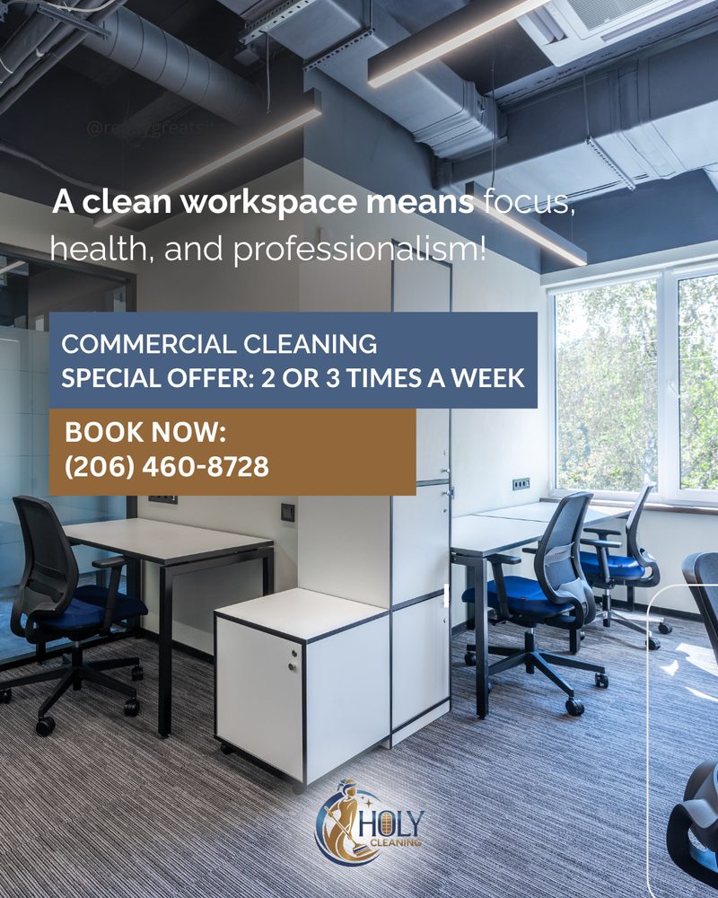 HOLY CLEANING - Updated June 2025 - Seattle, Washington - Office ...