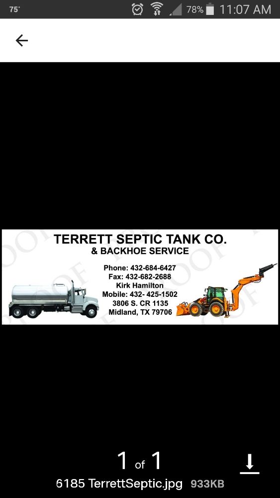 TERRETT SEPTIC TANK COMPANY - Updated August 2024 - 3001 W Loop 250 N ...