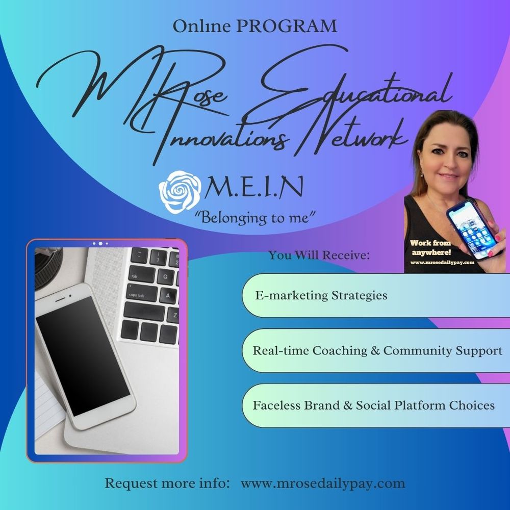 MROSE EDUCATIONAL INNOVATIONS NETWORK - Updated July 2024 - Request a ...