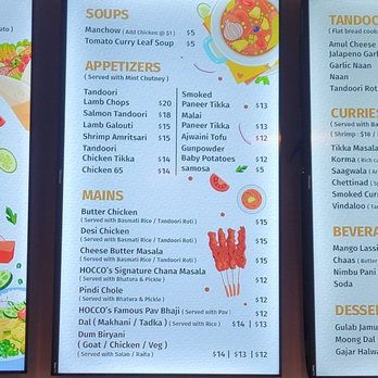 HOCCO - THE INDIAN KITCHEN - Updated October 2025 - 48 Reviews & 84 ...