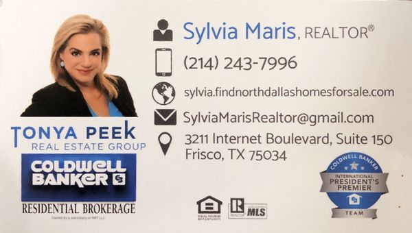 TONYA PEEK GROUP - COLDWELL BANKER FRISCO - Updated June 2025 - 3211 ...