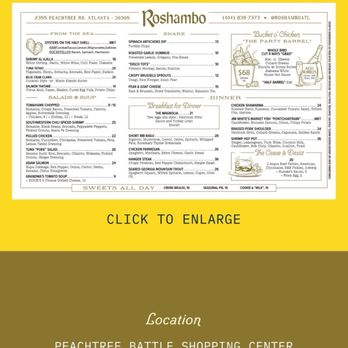 ROSHAMBO - Updated December 2025 - 205 Photos & 107 Reviews - 2355 Peachtree St NE, Atlanta ...