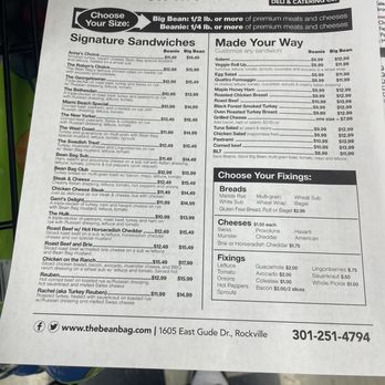 THE BEAN BAG DELI & CATERING COMPANY - Updated January 2025 - 150 ...