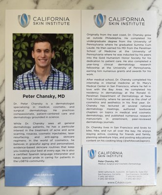 PETER CHANSKY, MD - Updated October 2025 - 45 Reviews - 3838 California ...