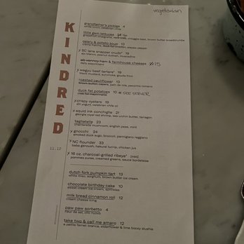 KINDRED RESTAURANT - 1093 Photos & 714 Reviews - 131 N Main St ...