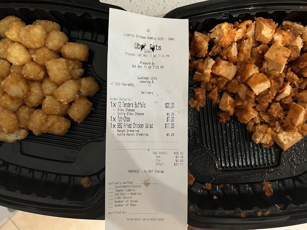 LICKITY CHICKEN - Updated April 2025 - 20090 US-59, Humble, Texas ...