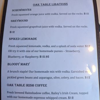 THE OAK TABLE CAFE - Updated July 2024 - 678 Photos & 877 Reviews - 292 ...