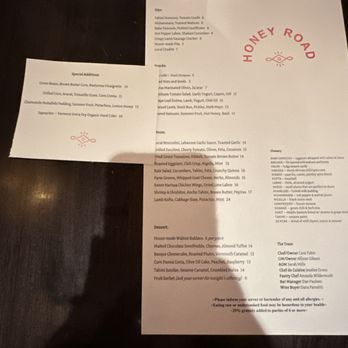 HONEY ROAD - Updated December 2025 - 368 Photos & 354 Reviews - 156 ...