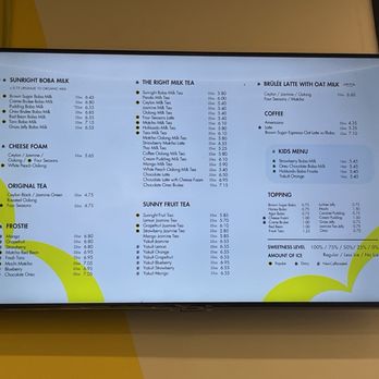 SUNRIGHT TEA STUDIO - MILPITAS - Updated January 2025 - 460 Photos ...