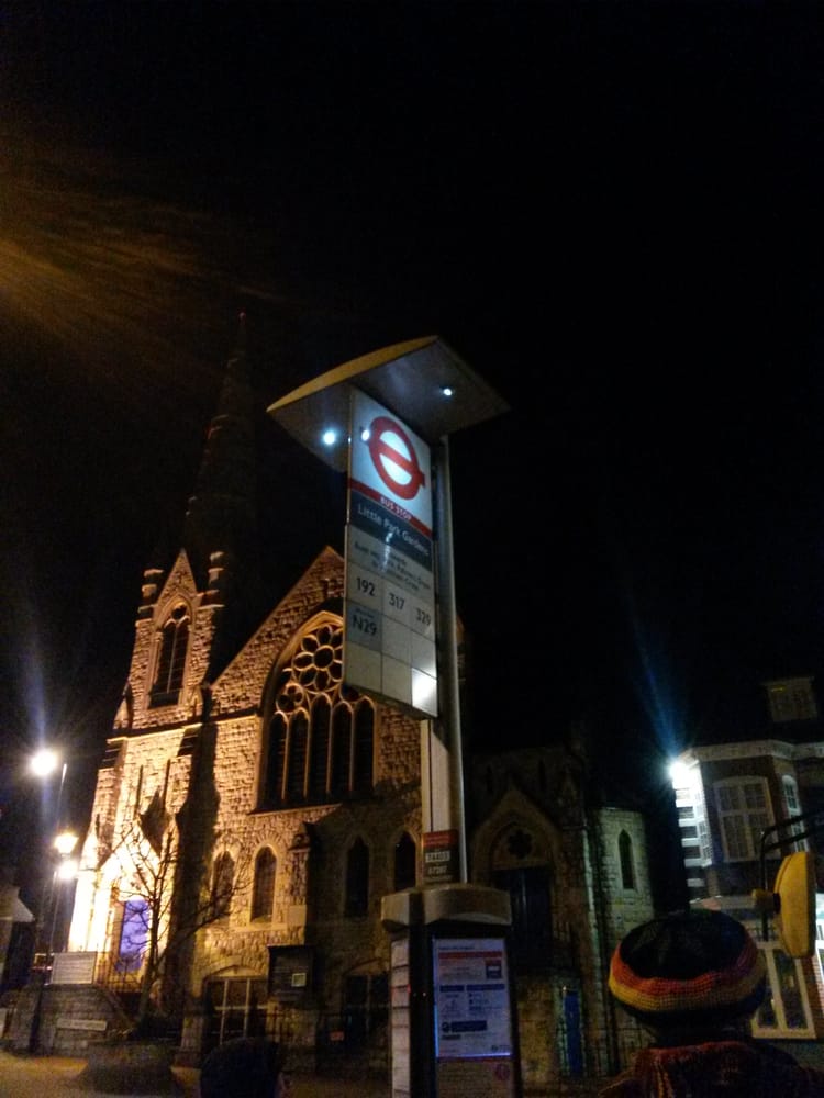 ENFIELD TOWN BUS STATION - Little Park Gardens, Enfield, London, United ...