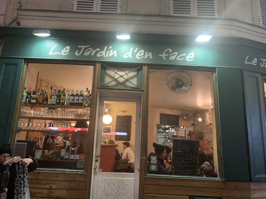 LE JARDIN D’EN FACE - French Restaurant - 29 rue des Trois Frères ...
