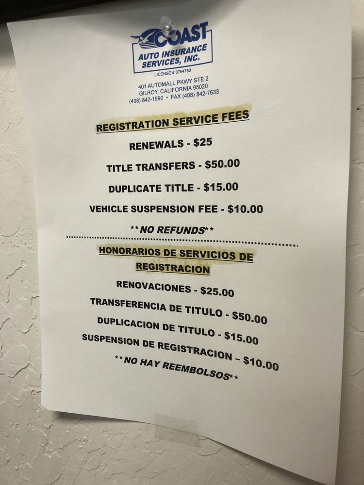 COAST AUTO INSURANCE - Updated July 2025 - 280 E 10th St, Gilroy ...