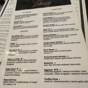 THE LIBRARY WINE BAR & BISTRO - Updated November 2024 - 318 Photos ...