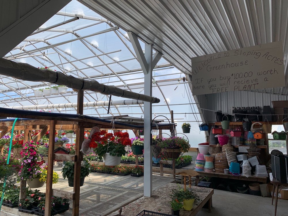 SLOPING ACRES GREENHOUSE - Updated December 2025 - 4389 WI-44, Markesan, Wisconsin - Nurseries ...