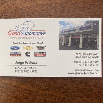 GRAND AUTOMOTIVE - Updated October 2025 - 49 Photos & 123 Reviews ...