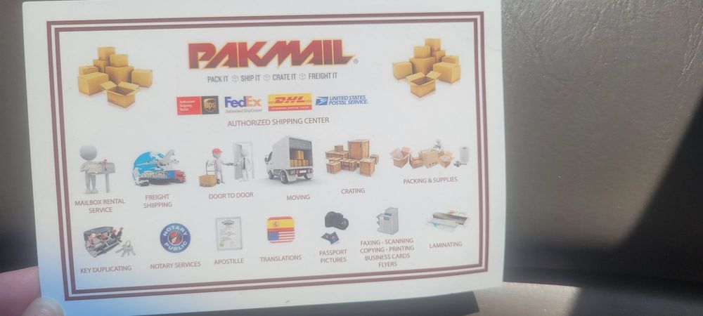 PAK MAIL - Updated October 2025 - 12 Photos - 2114 N Flamingo Rd ...