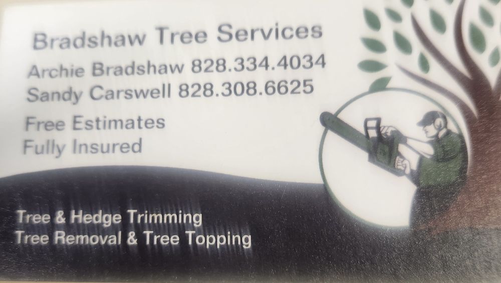 BRADSHAW TREE SERVICES - Updated July 2025 - Request a Quote - Connelly Springs, North Carolina ...