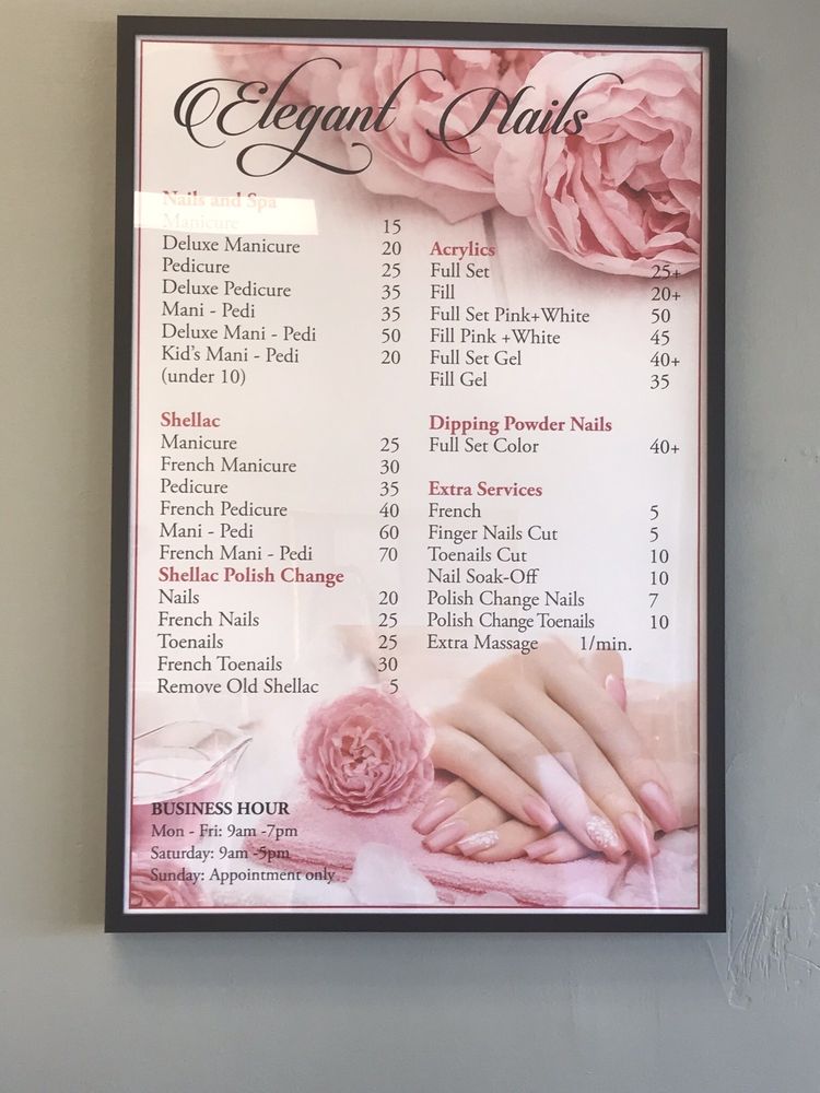 ELEGANT NAILS - Updated June 2024 - 29 Reviews - 4804 California Ave SW ...