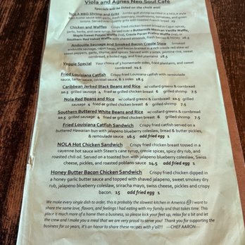 VIOLA & AGNES’ NEO SOUL CAFE - Updated March 2025 - 1422 Photos & 989 ...
