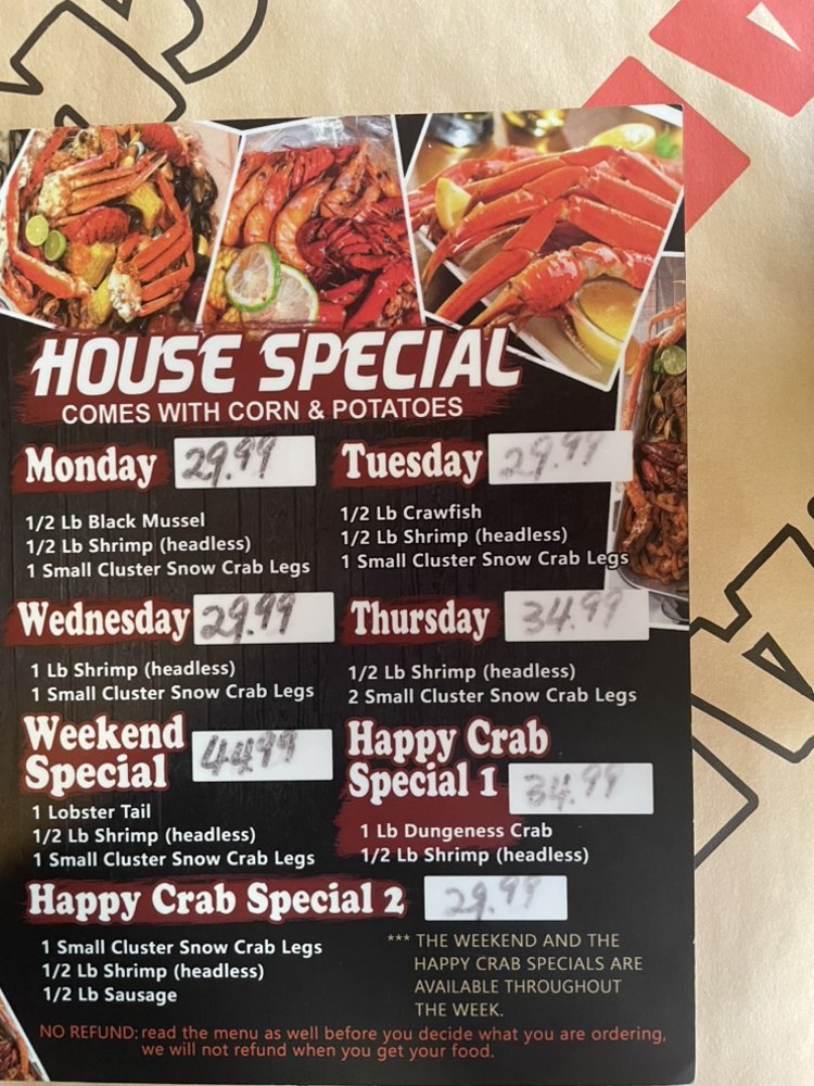 HAPPY CRAB - 128 Photos & 92 Reviews - 5418 Hwy 6, Missouri City, Texas ...