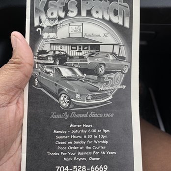 KAT’S PATCH RESTAURANT - Updated May 2025 - 65 Photos & 49 Reviews ...