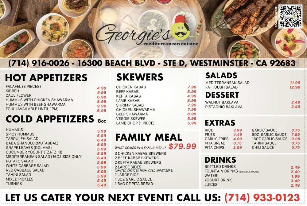 GEORGIE’S MEDITERRANEAN CUISINE - Updated May 2024 - 73 Photos & 39 ...